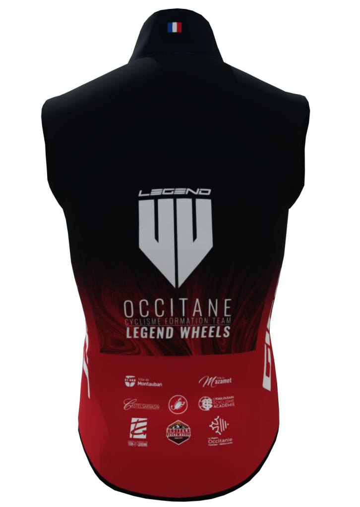 Gilet Route OCF Team Legend Wheels