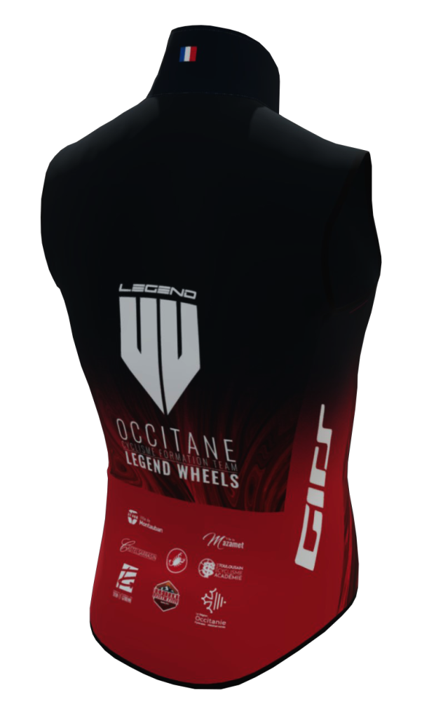 Gilet Route OCF Team Legend Wheels